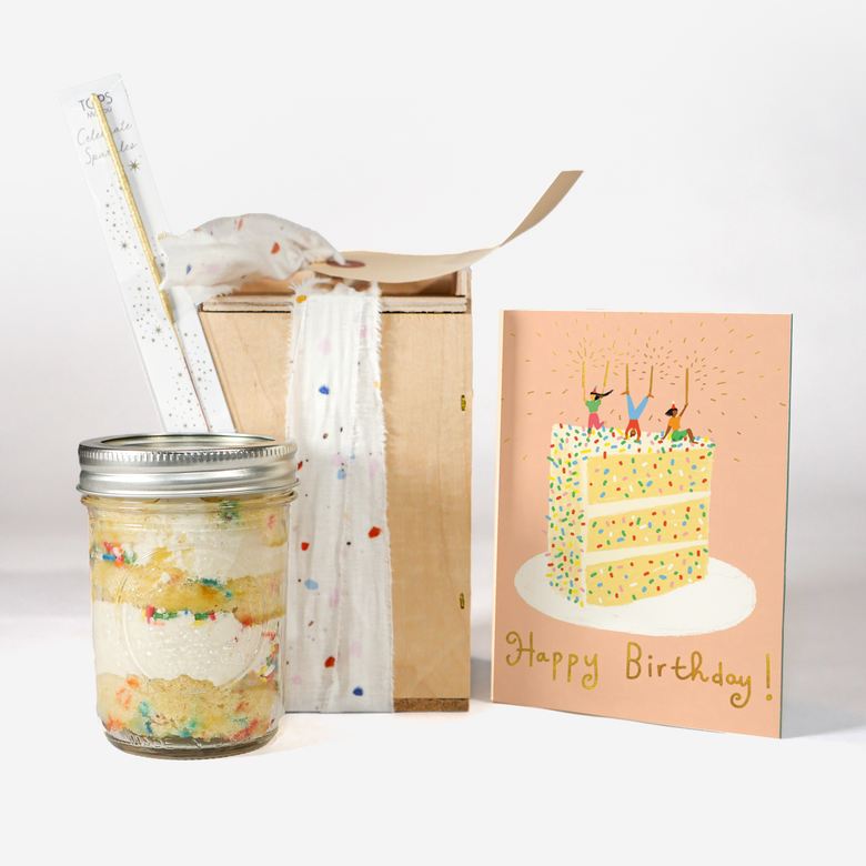 Cake In a Jar Gift Box – The Little Sugars