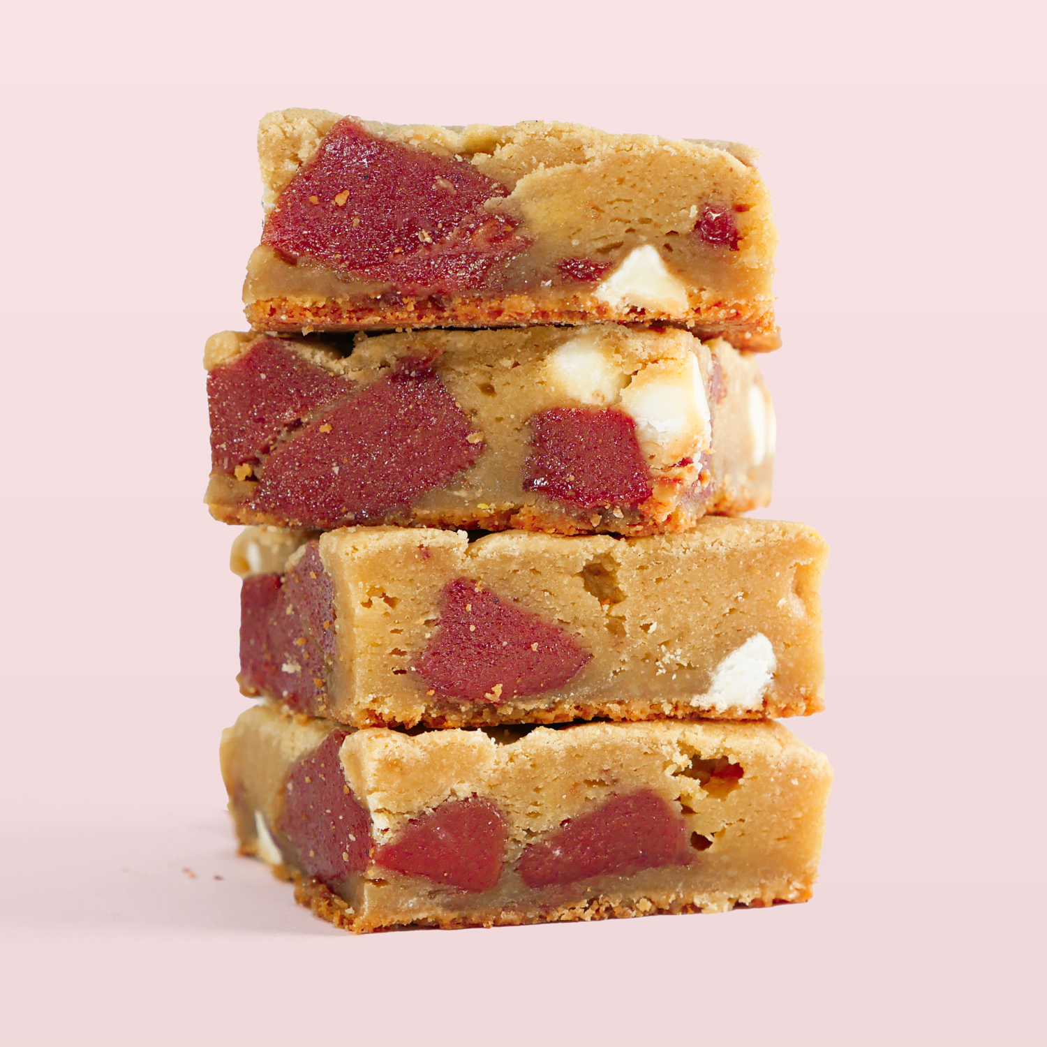 White Chocolate Guava Bars – Gourmet Blondie Dessert Bars (Half Dozen ...